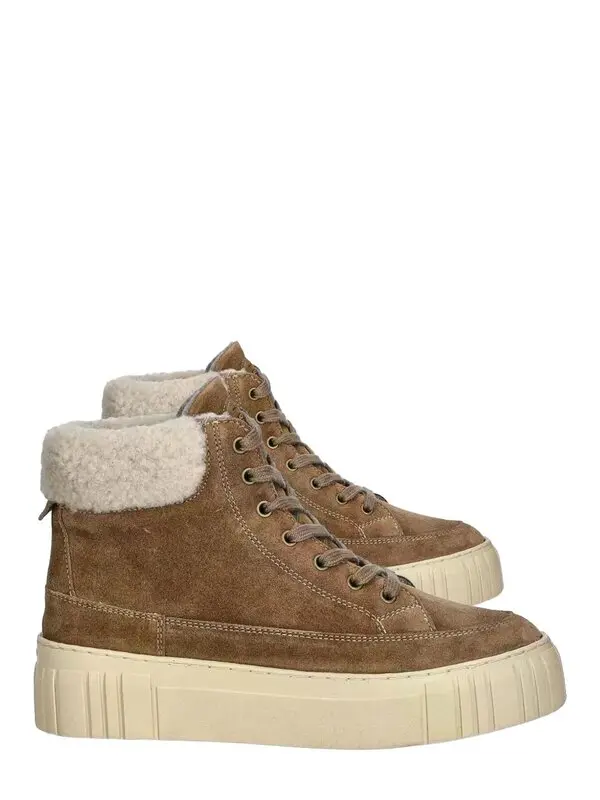 Gant Shearling Detailing Boots - Neutrals