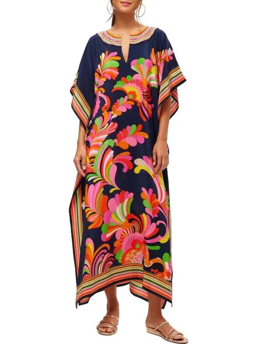 Trina Turk Theodora Maxi Caftan Dress - Multi