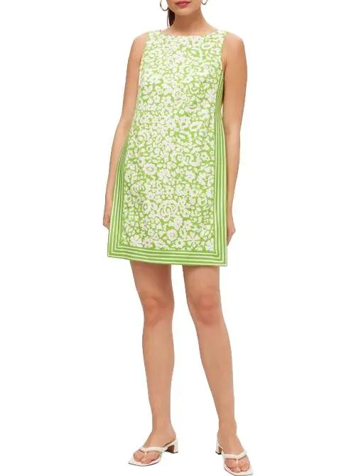 Trina Turk Brynne 3 Printed Sheath Dress - Serene Green Multi