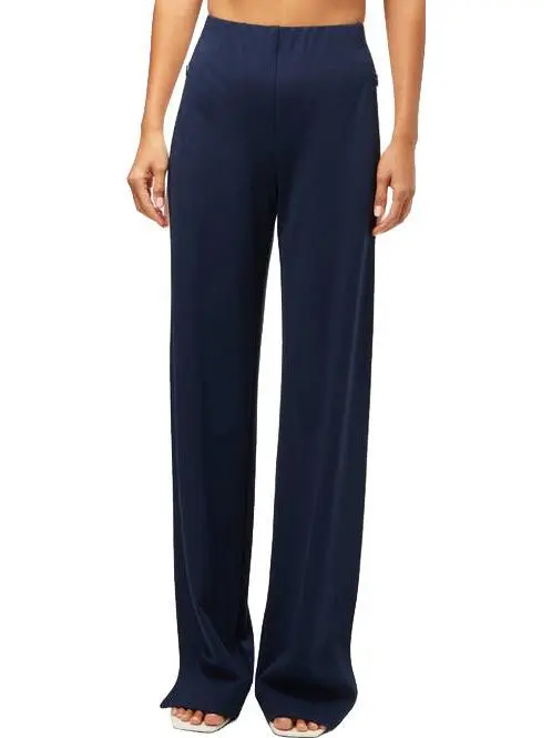 Trina Turk Record Ponte Pant - Ink/whitewash