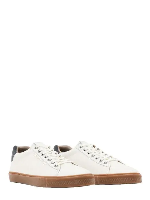 ALLSAINTS Brody Low Top Sneakers - White/dark Grey