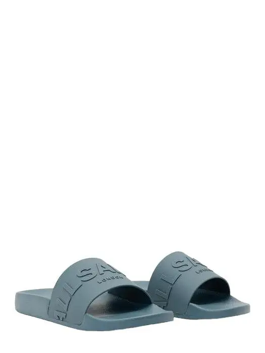 ALLSAINTS Biggy Slide Sandal - Airforce Blue