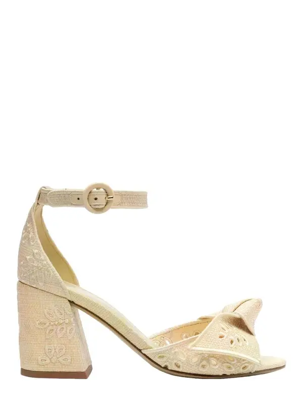 ALEXANDRE BIRMAN 75mm Clarita Sandals - Neutrals