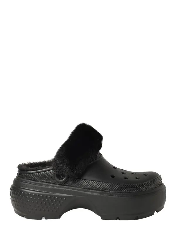 CROCS Flat Shoes - Black