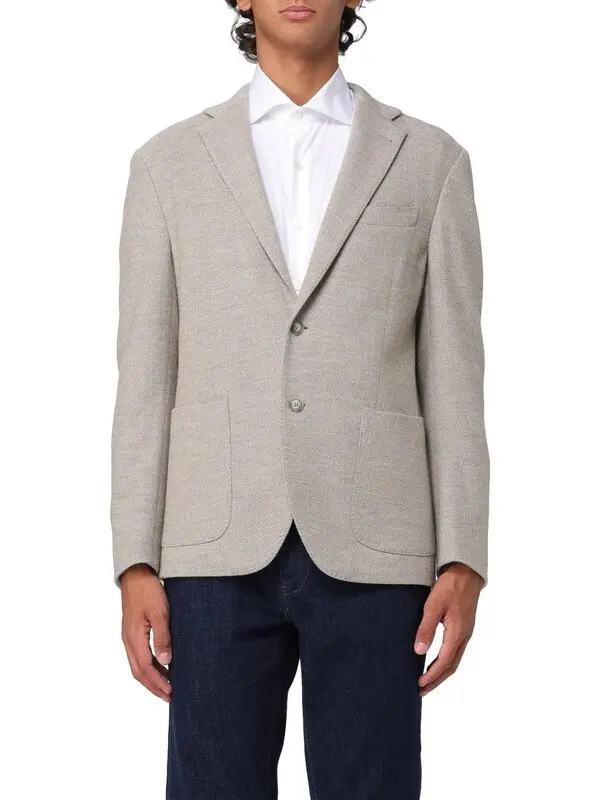 FAY Tailored Blazer - Beige