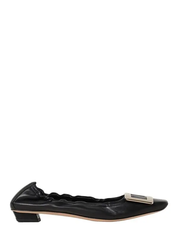 ROGER VIVIER Ballerina Flat - Black