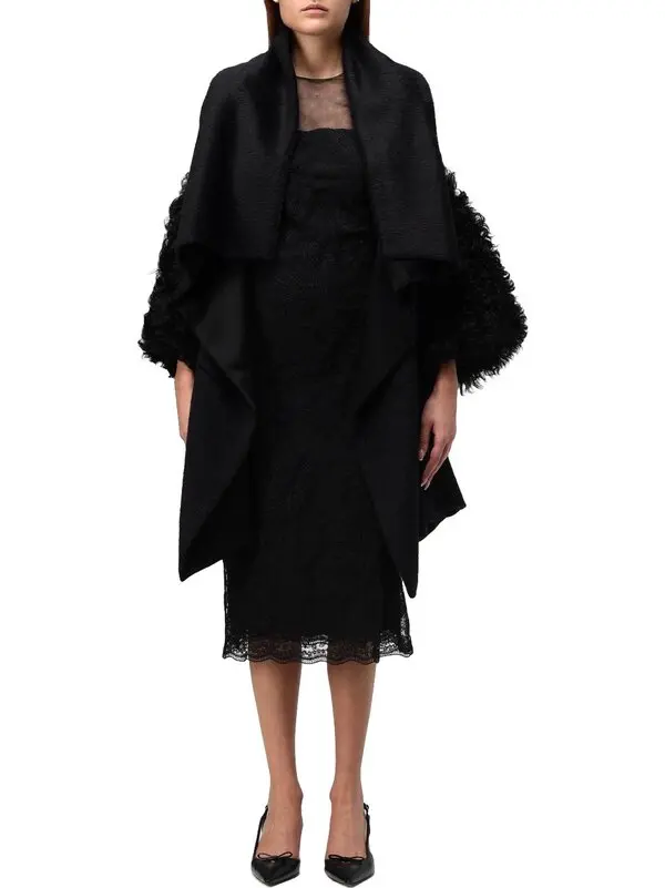 Alberta Ferretti Coat - Black