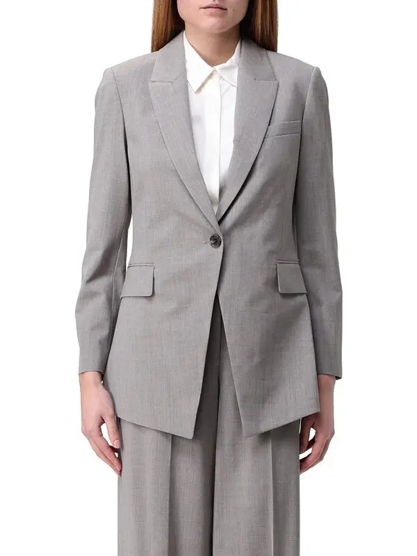 Theory Single Breasted Jacket - Beige