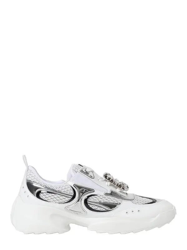 ROGER VIVIER Embellished Sneakers - White