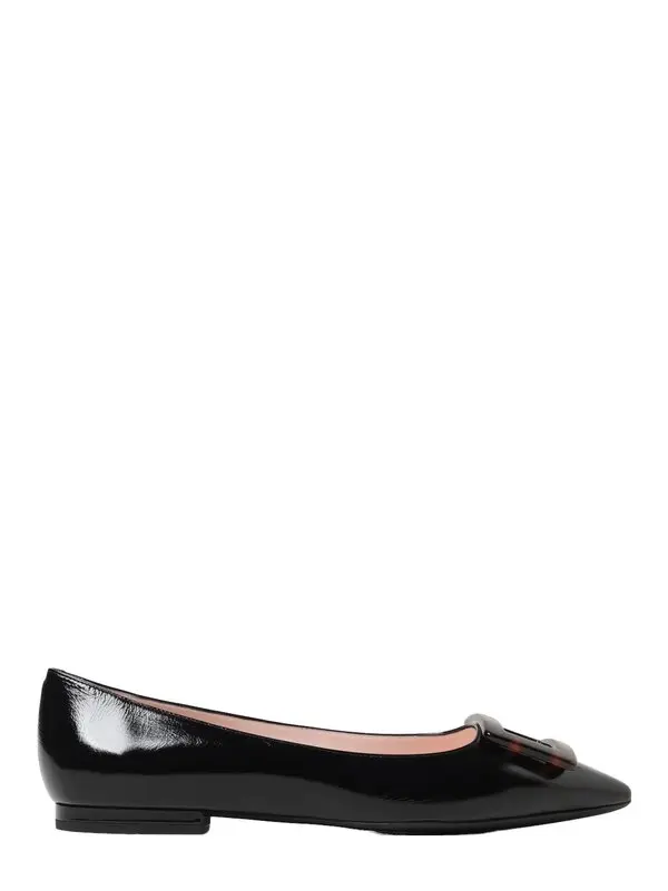 ROGER VIVIER Ballerina Flat - Black