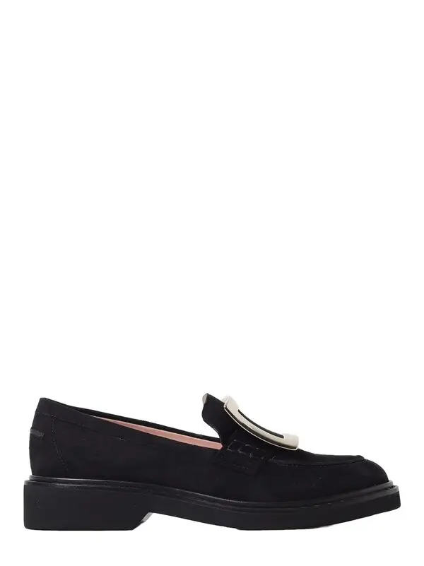 ROGER VIVIER Buckled Loafer - Black
