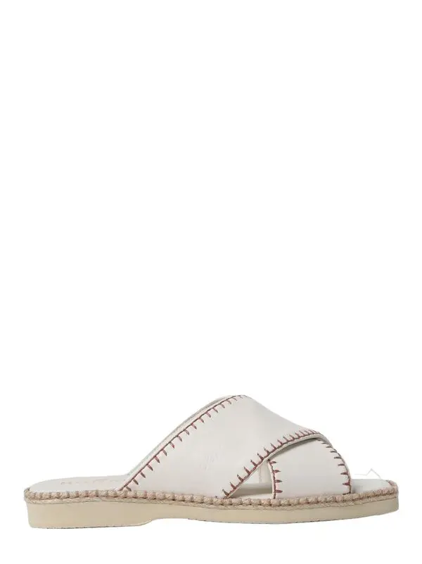 Hogan Heeled Sandal - White