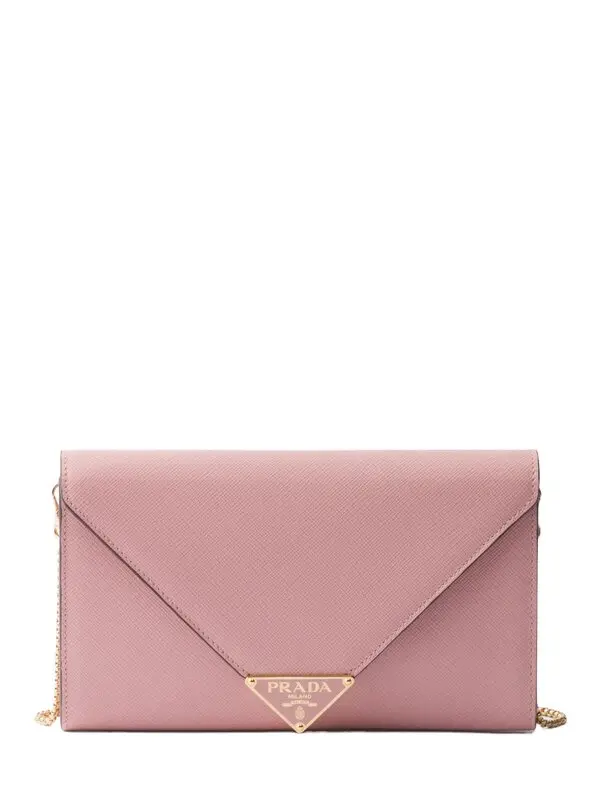 Prada Mini Saffiano Leather Bag - Pink