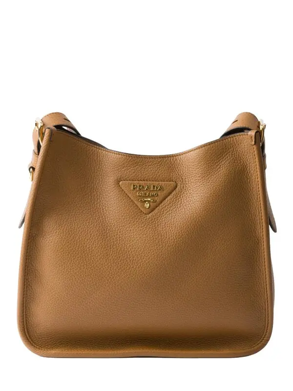 Prada Medium Leather Bag - Brown