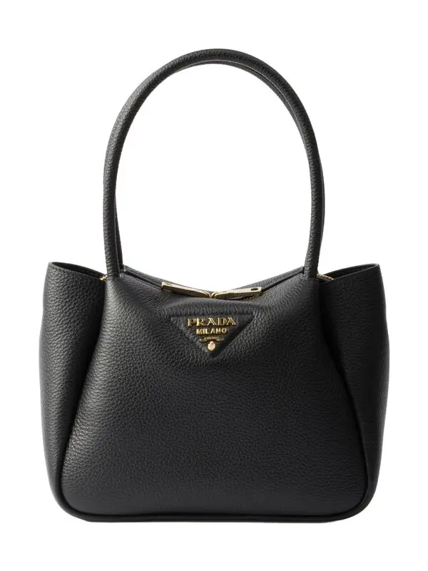 Prada Small Leather Bag - Black