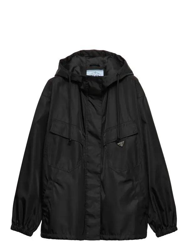 Prada Re-nylon Blouson Jacket - Black