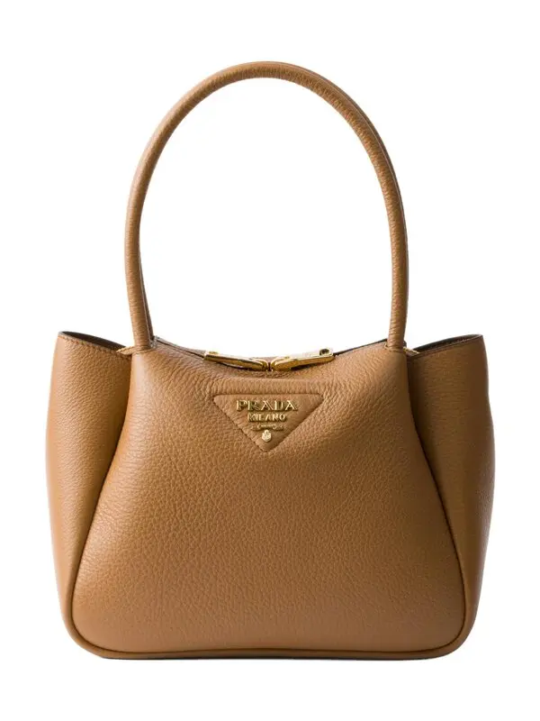 Prada Small Leather Handbag - Brown