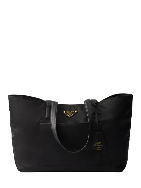 Prada Re-edition 1978 Tote Bag - Black
