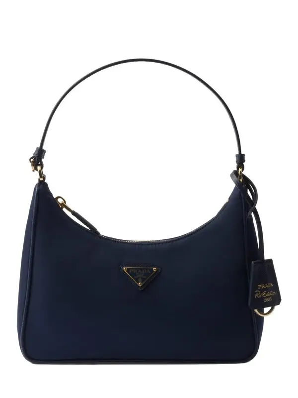 Prada Re-edition 2005 Re-nylon And Saffiano Mini Bag - Blue