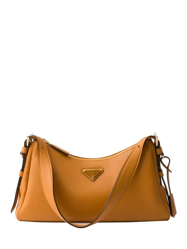 Prada Aimée Medium Shoulder Bag - Amber