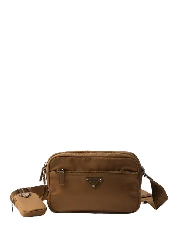 Prada Re-nylon Shoulder Bag - Brown