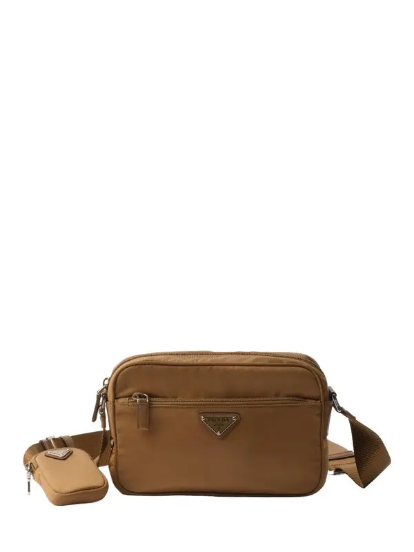 Prada Re-nylon Shoulder Bag - Brown