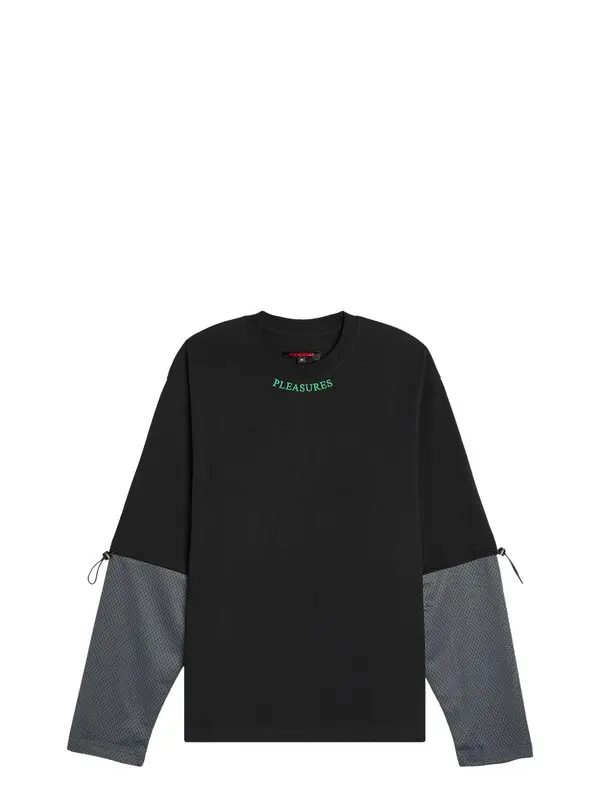 PLEASURES Furniture Long-sleeve Shirt - Black