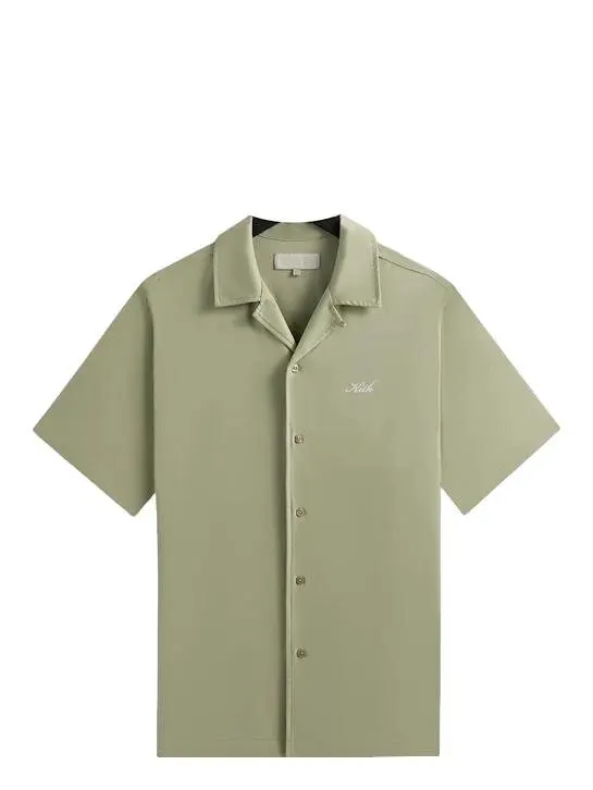 Kith Silk Cotton Short Sleeve Thompson Camp Collar Shirt - Region