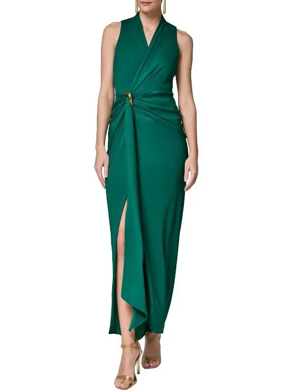 Donna Karan New York Belt Detail Sheath Maxi Dress - Lawn