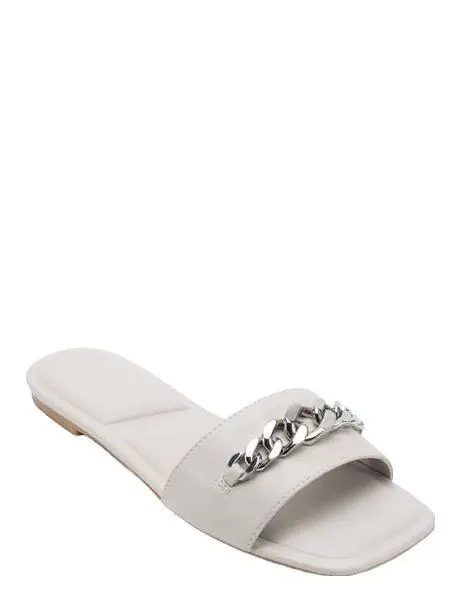 Dkny Dania Slide Sandal - Soft White