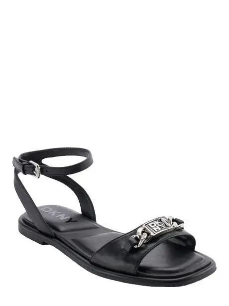 Dkny Bacliff Ankle Strap Sandal - Black