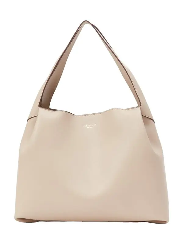 Rag & Bone Slade Leather Tote - Greige