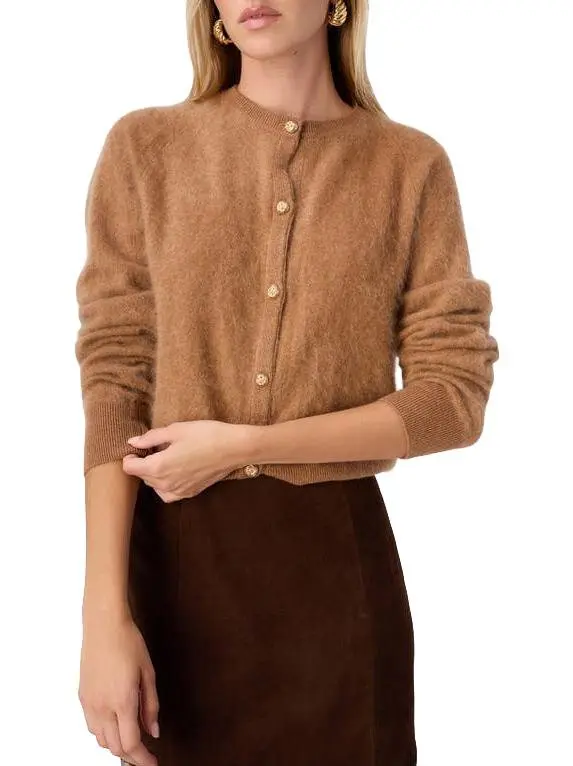 Cami Nyc Dorian Cashmere Cardigan - Caramel