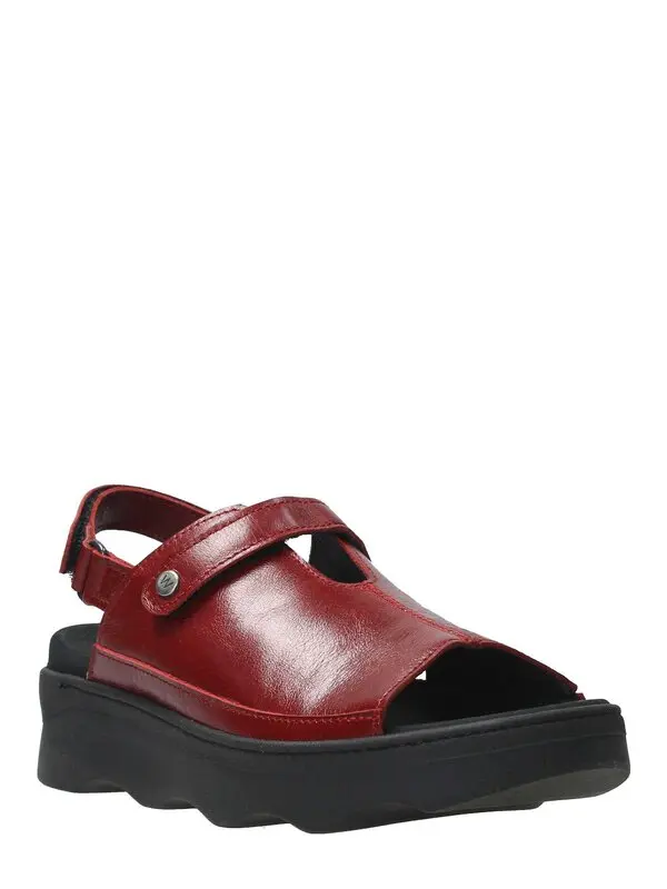 WOLKY Laprida Slide Sandal - Oxblood