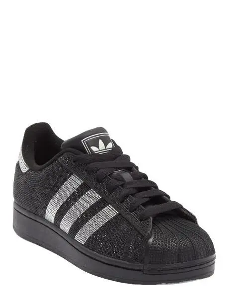 Adidas Superstar Ii Sneaker - Black/silver/off White
