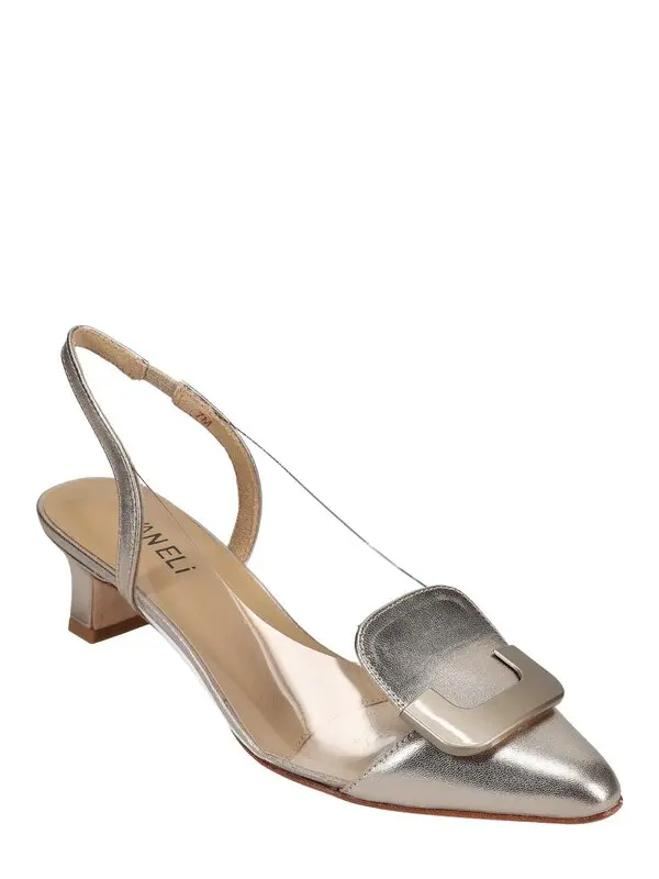 Vaneli Tamira Slingback Pumps - Shell