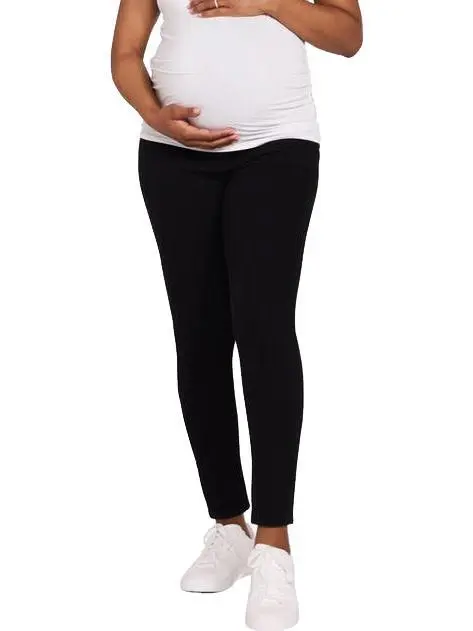 Motherhood Maternity Secret Fit Ankle Length Skinny Maternity Jeans - Black