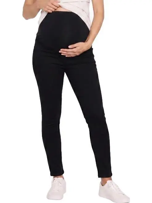 Motherhood Maternity Secret Fit Ankle Length Skinny Maternity Jeans - Black