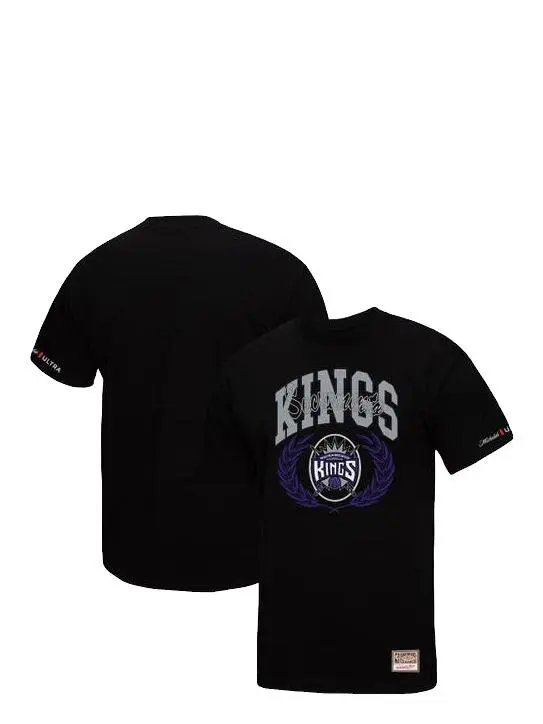 Mitchell & Ness Sacramento Kings Nba X Michelob Ultra Rewind Ii T-shirt - Black