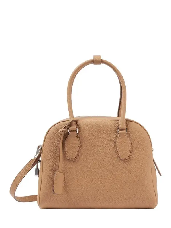 THE ROW India Leather Tote Bag - Brown