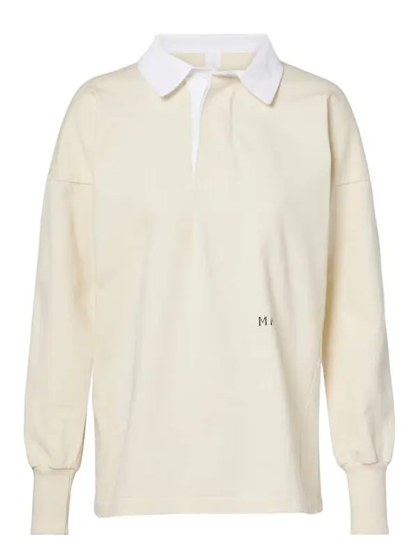 MAISON MARGIELA Cotton Polo Shirt - Beige