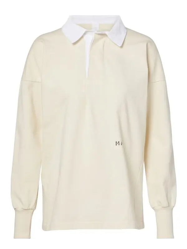 MAISON MARGIELA Cotton Polo Shirt - Beige
