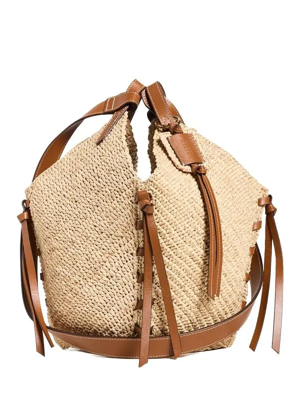 Isabel Marant Tampa Mini Bag - Natural/cognac