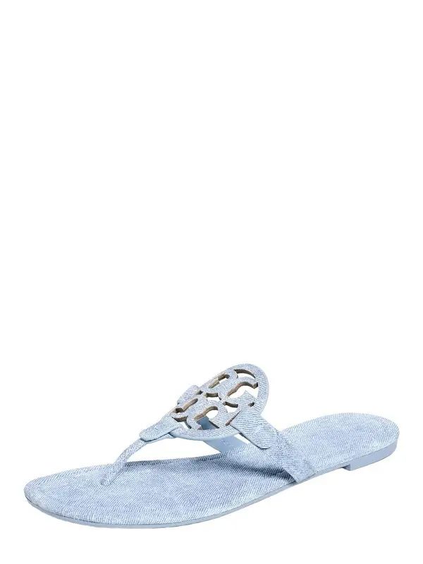 Tory Burch Miller Sandals - Blue Cloud