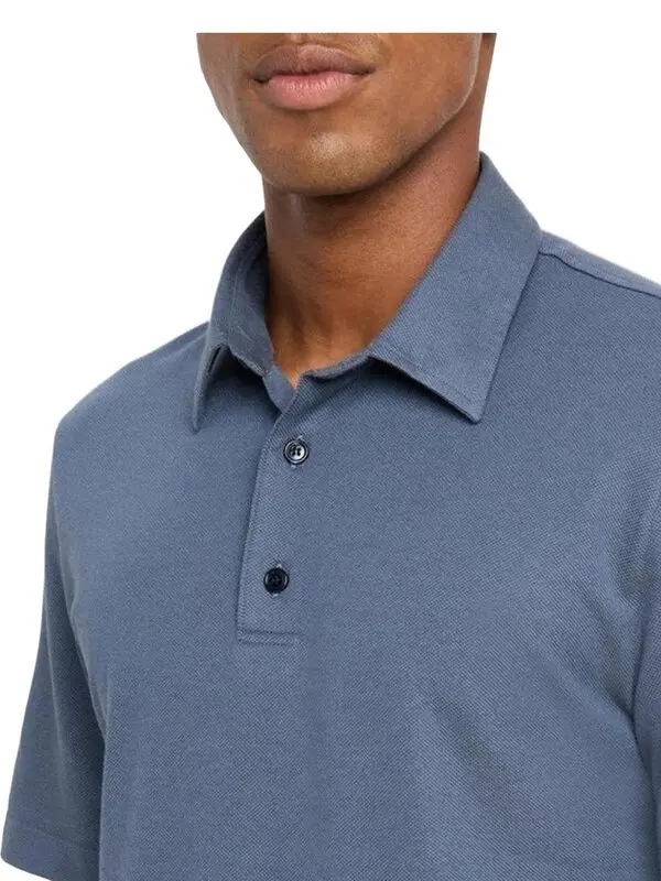 Brioni Apos;s Jersey Pique Polo Shirt - Navy