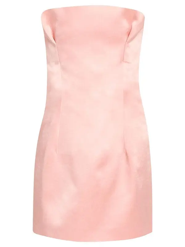 Philosophy Di Lorenzo Serafini Strapless Mini Dress - Pink