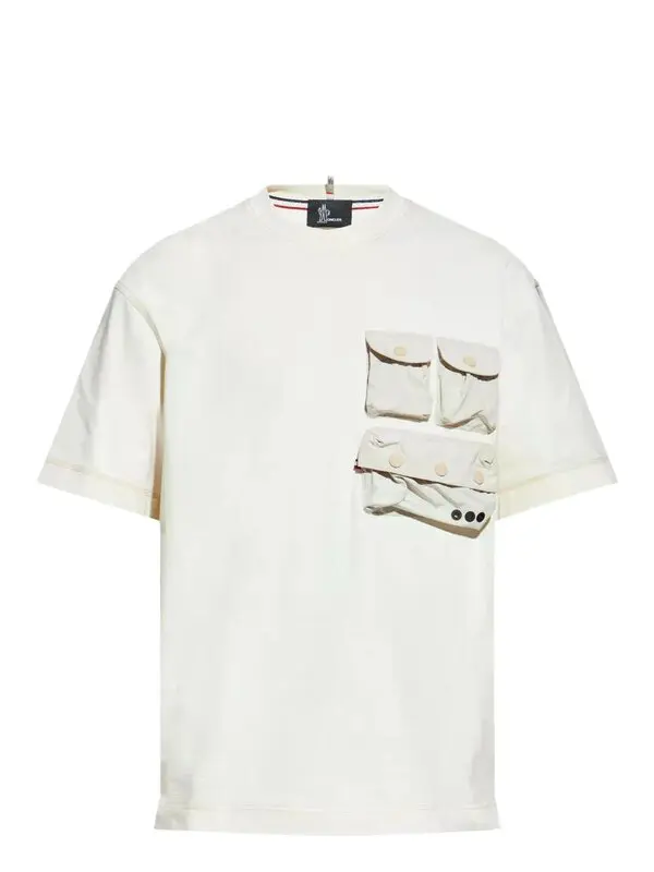 Moncler Logo-print T-shirt - White