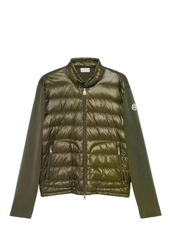 Moncler Padded Wool Jacket - Green