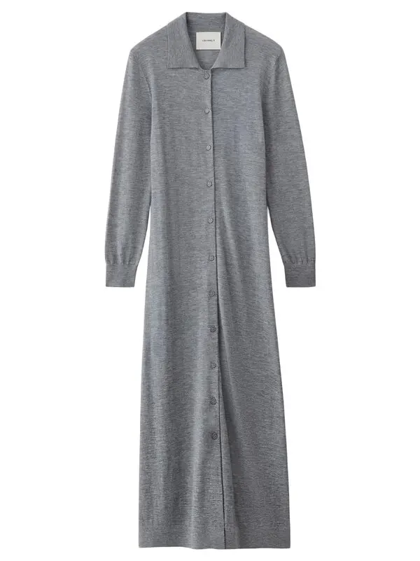 LISA YANG STORE The Erika Knitted Dress - Mist