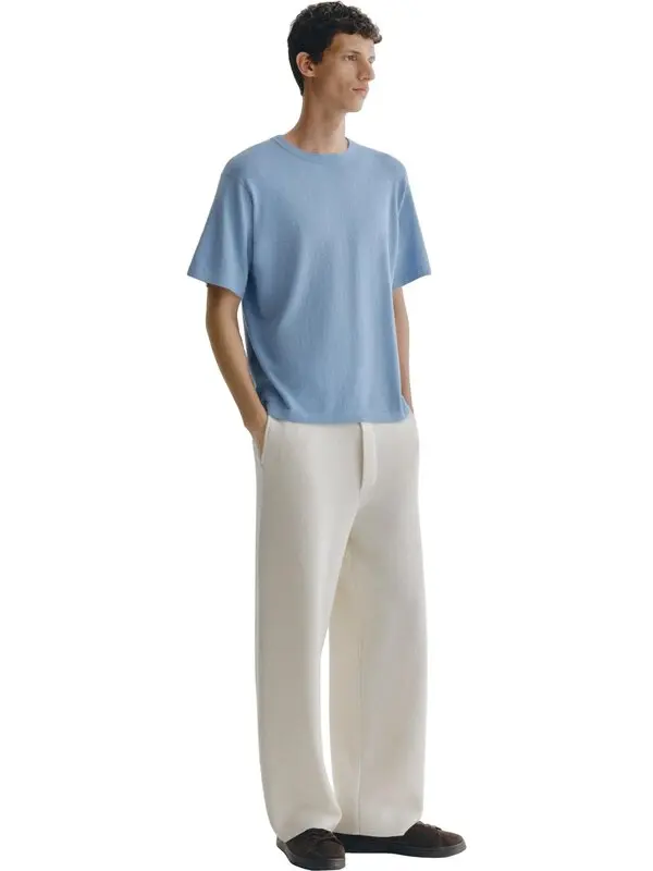 LISA YANG Bradley T-shirt - Soft Sky